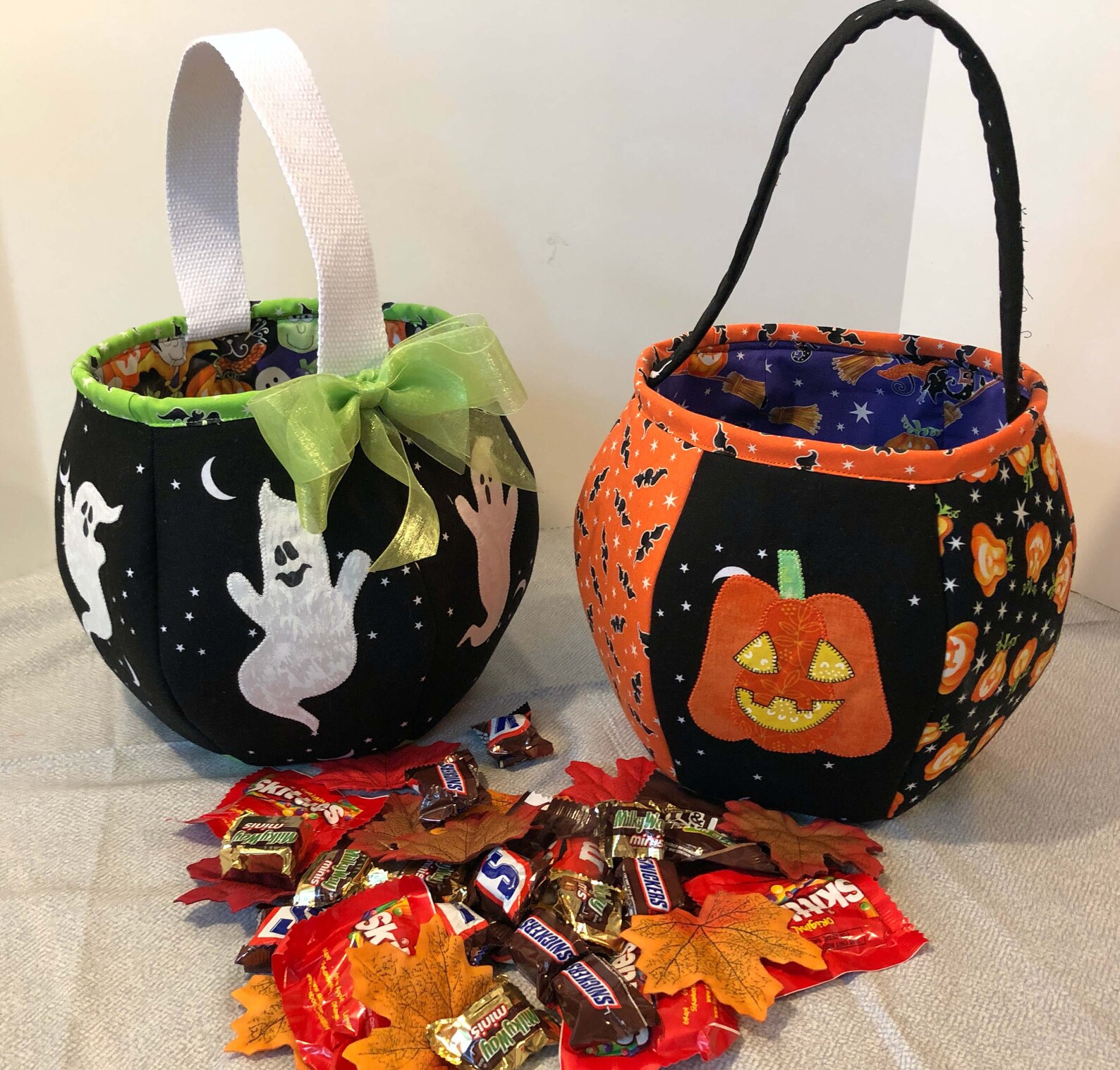 Halloween Trick or Treat Basket Pattern - Etsy