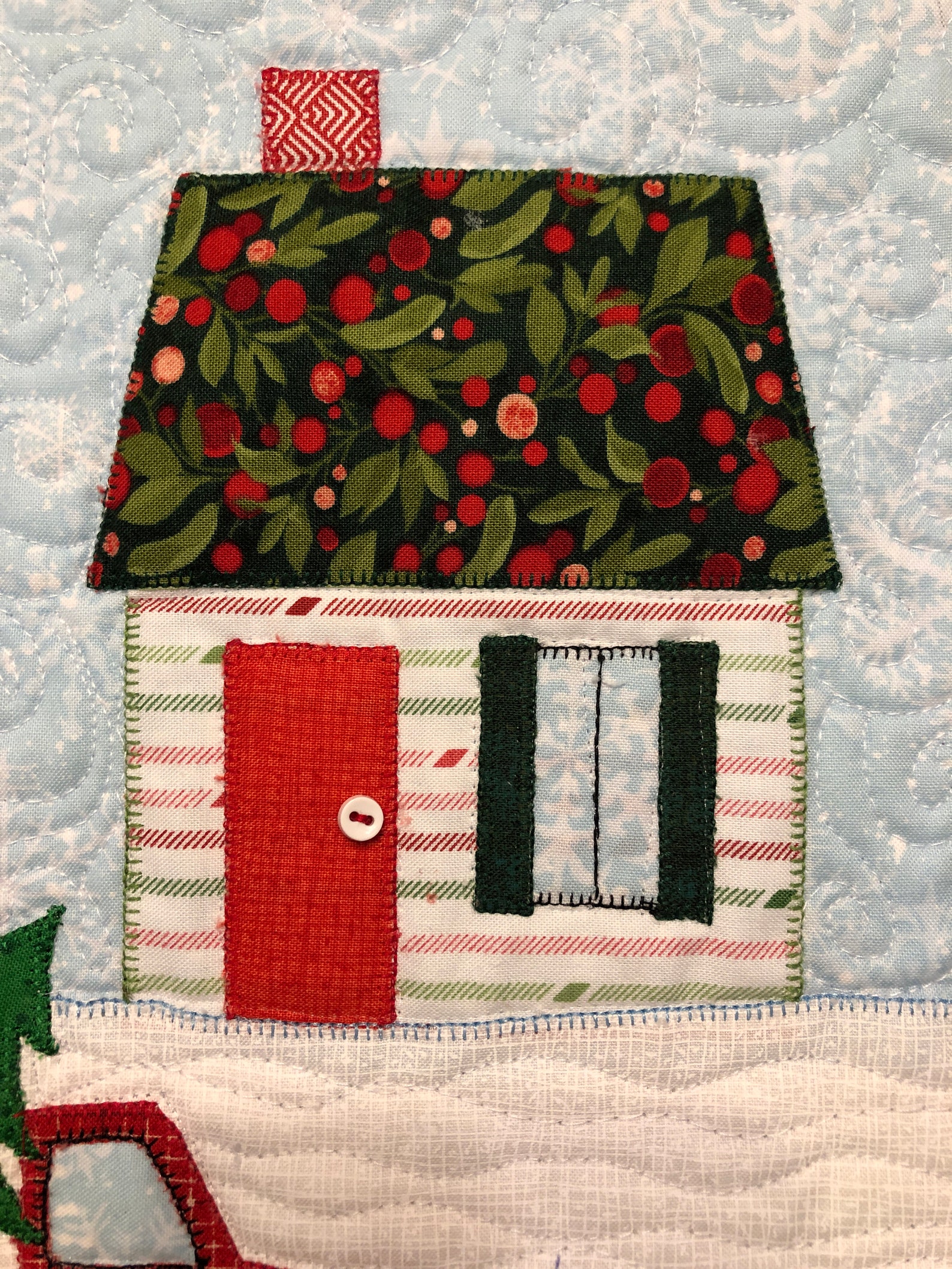 Winter Village Table Runner Pattern PDF - Etsy