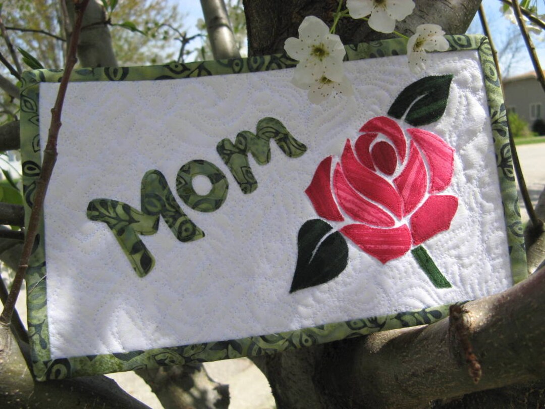 Mom Mug Rug Pattern - Etsy