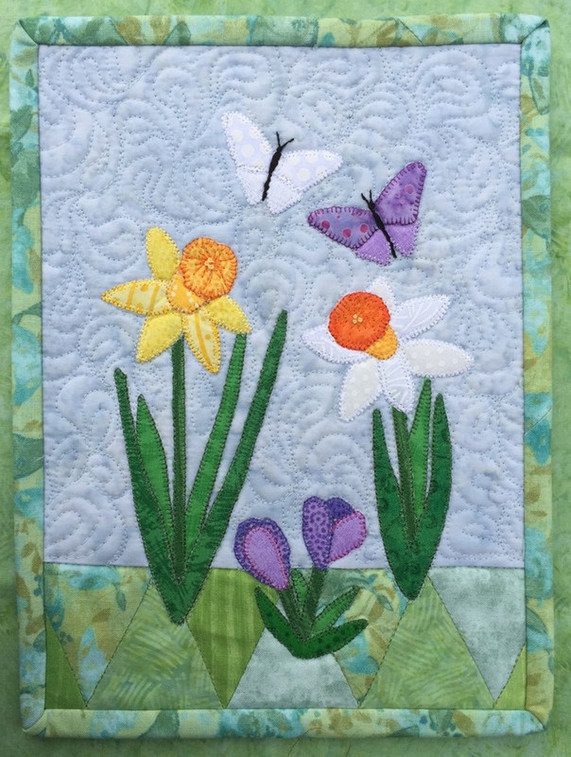 Spring Dance Mug Rug Pattern - Etsy