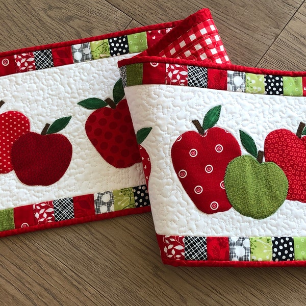 Apple Table Runner Patterns - Etsy