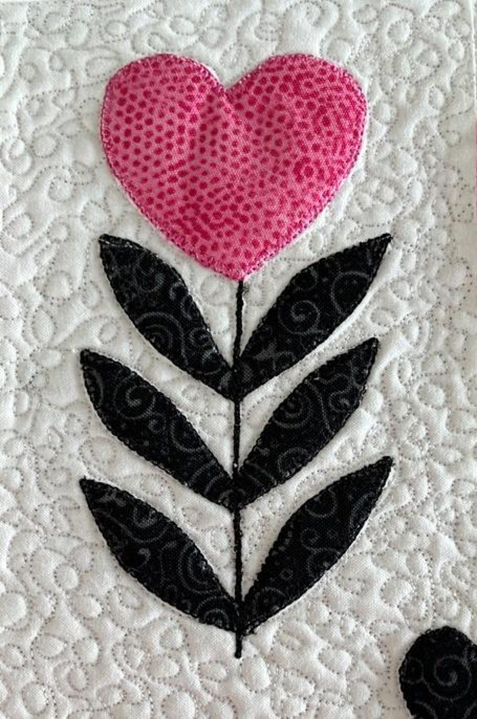 Field of Hearts Table Runner Pattern PDF - Etsy