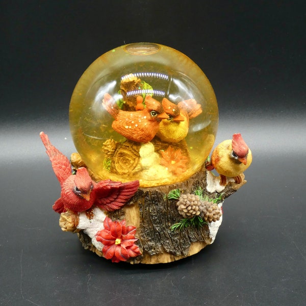 Cardinal Music Box - Etsy