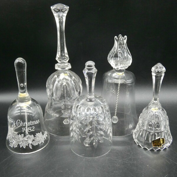 Crystal Glass Bell - Etsy