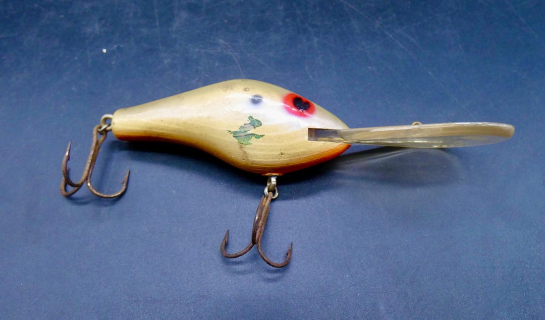 1 Vintage Poe's Freshwater Wood Fishing Lure - Etsy