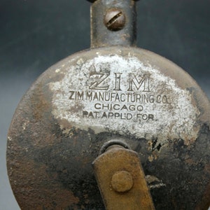Closeout*-vintage Hand Valve Grinder- Zim Manufacturing Co. - Etsy