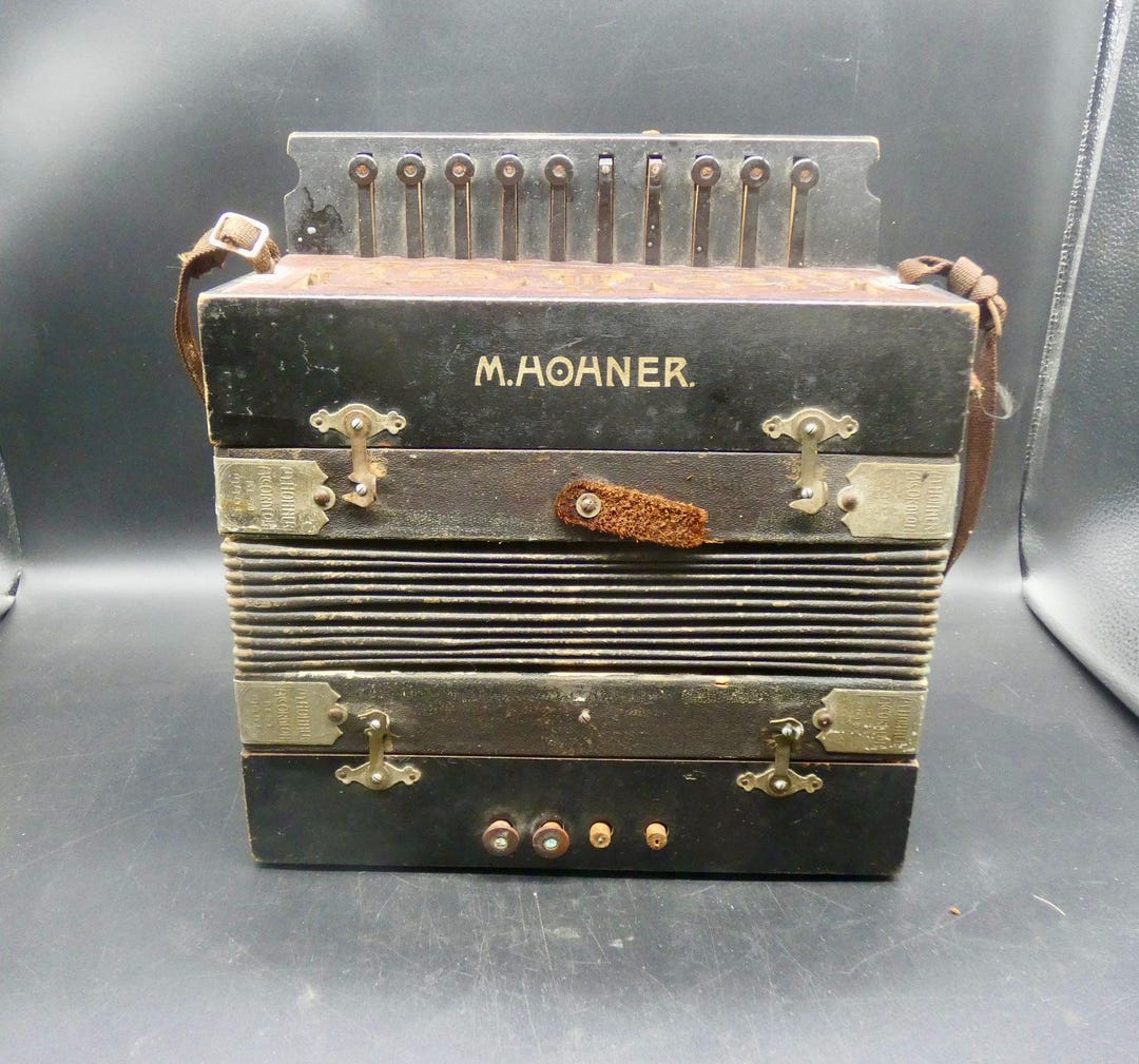 Sale*-antique Hohner Accordion- Germany- Plays Well - Etsy