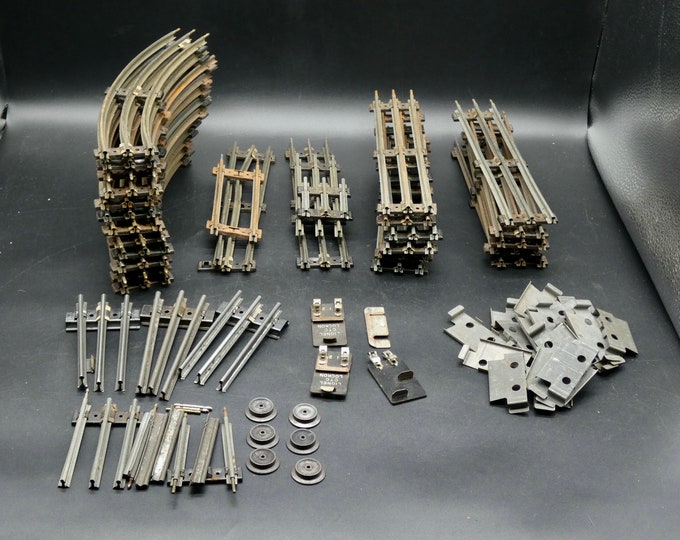 Closeoutvintage O Scale Railroad Track 12 Straight 12 Curve Misc. - Etsy