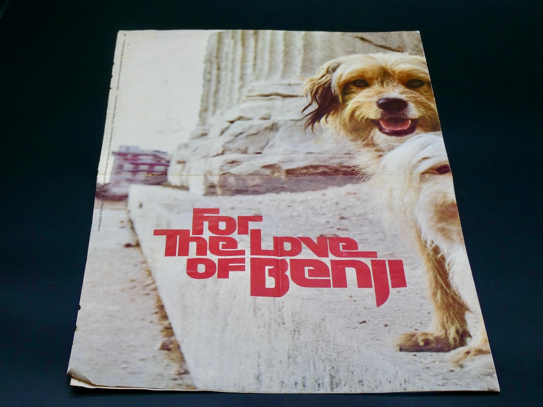 Salefor the Love of Benji Poster - Etsy