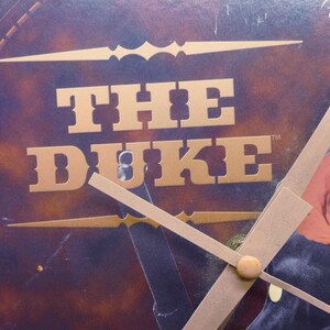 Rare John Wayne the Duke Clock Works - Etsy