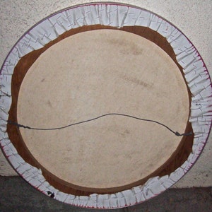 Original Large 23 Round Stretched Canvas ACRYLIC Paintings With ...