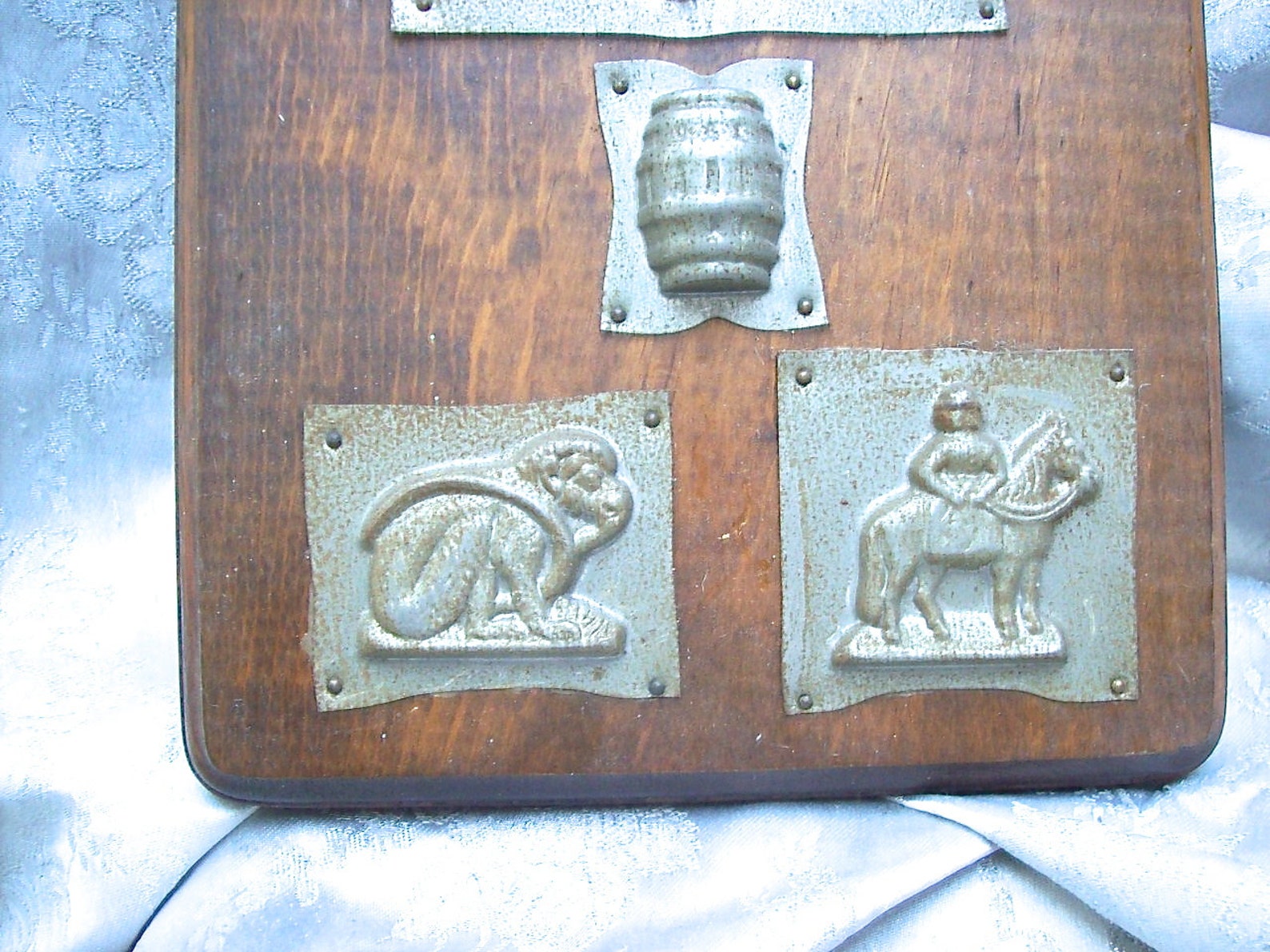 Antique Figural CHOCOLATE/CANDY Tin MOLDS Mounted on Wood for - Etsy