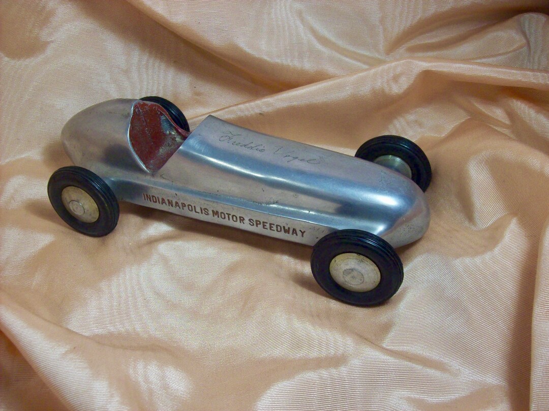 1947 Wilbur Shaw Indianapolis Motor Speedway Cast ALUMINUM RACE CAR ...