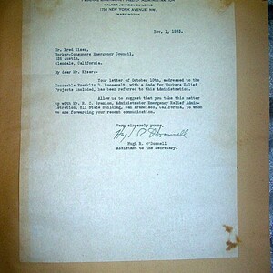 Pulitzer Prize Winning Author UPTON SINCLAIR Original Signed 1934 ...