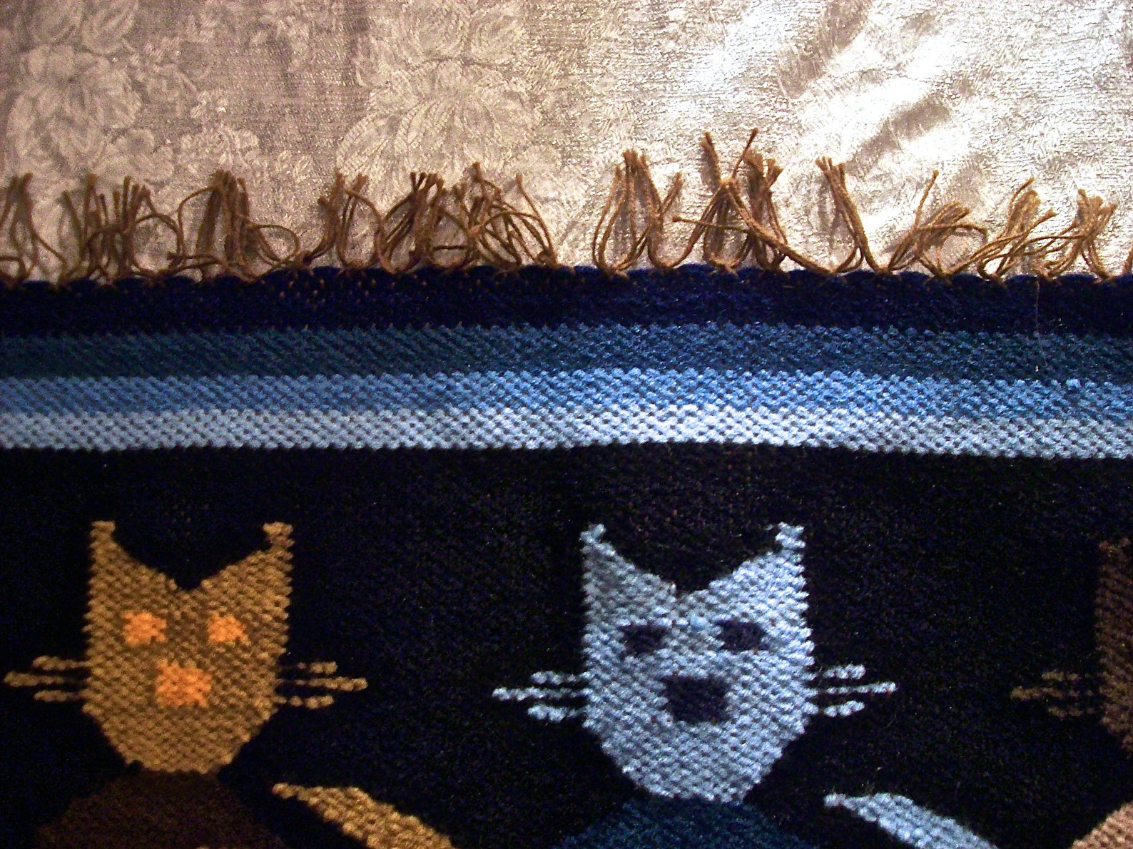 22 by 58 PERUVIAN Hand-loomed Colorful CATS 20 - Etsy