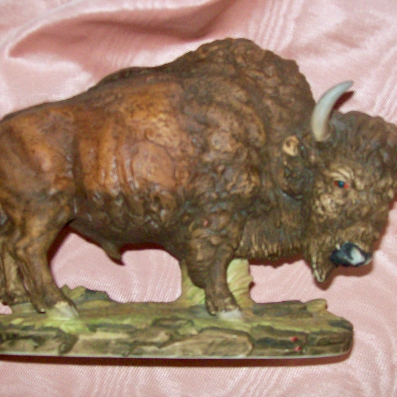 Ceramic Buffalo - Etsy