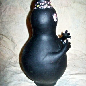 Annette Tyson & Talus Taylor 9" Tall Black BARBAPAPA Squeeze Toy Doll ...