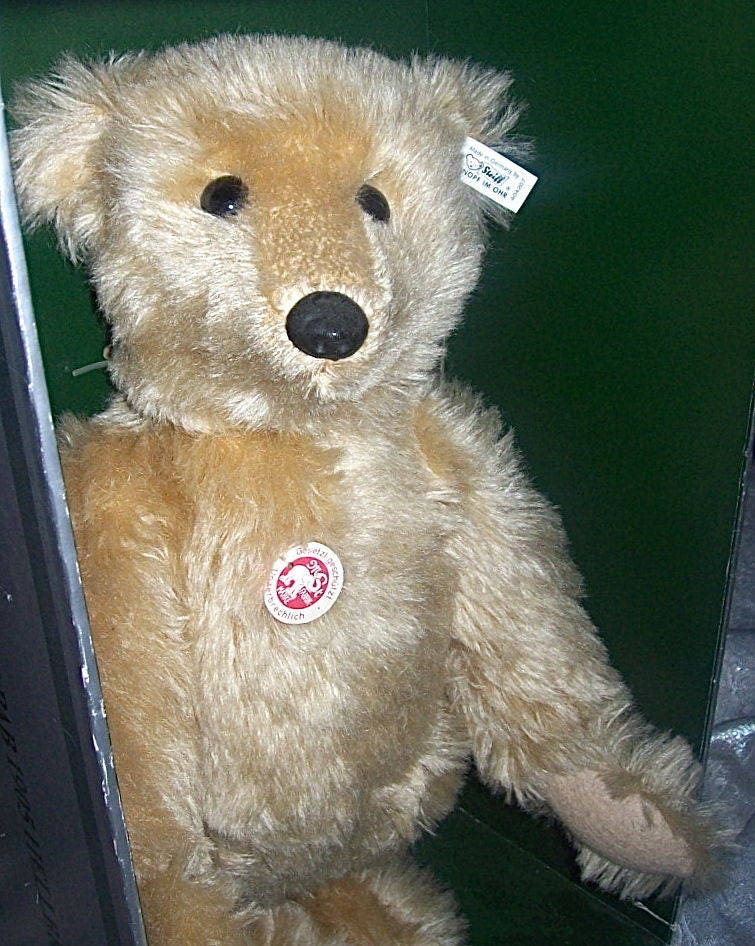 Large 1993 STEIFF Limited Edition Replica 1905 TEDDY BEAR | Etsy