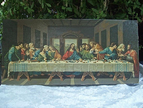 The Last Supper Original Painting By Leonardo Da Vinci Wallpaper
