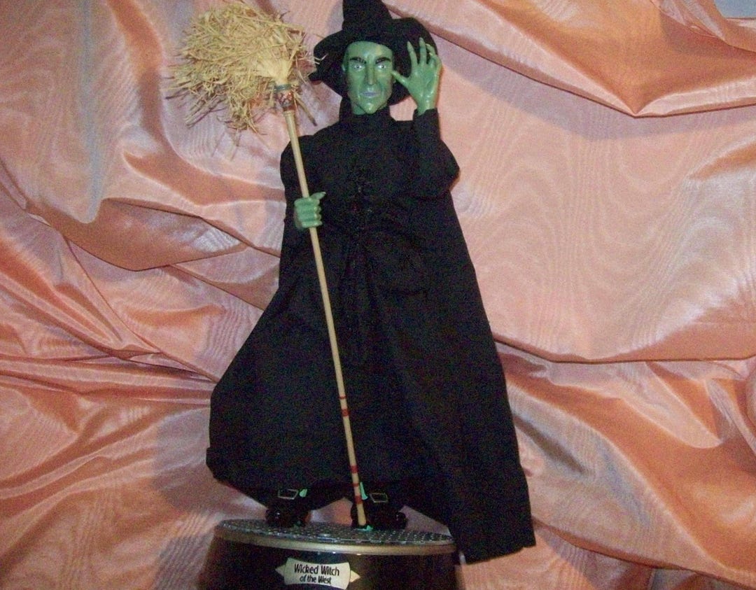2001 1st Ed. Wicked Witch of the West From WIZARD OF OZ Animatronic ...