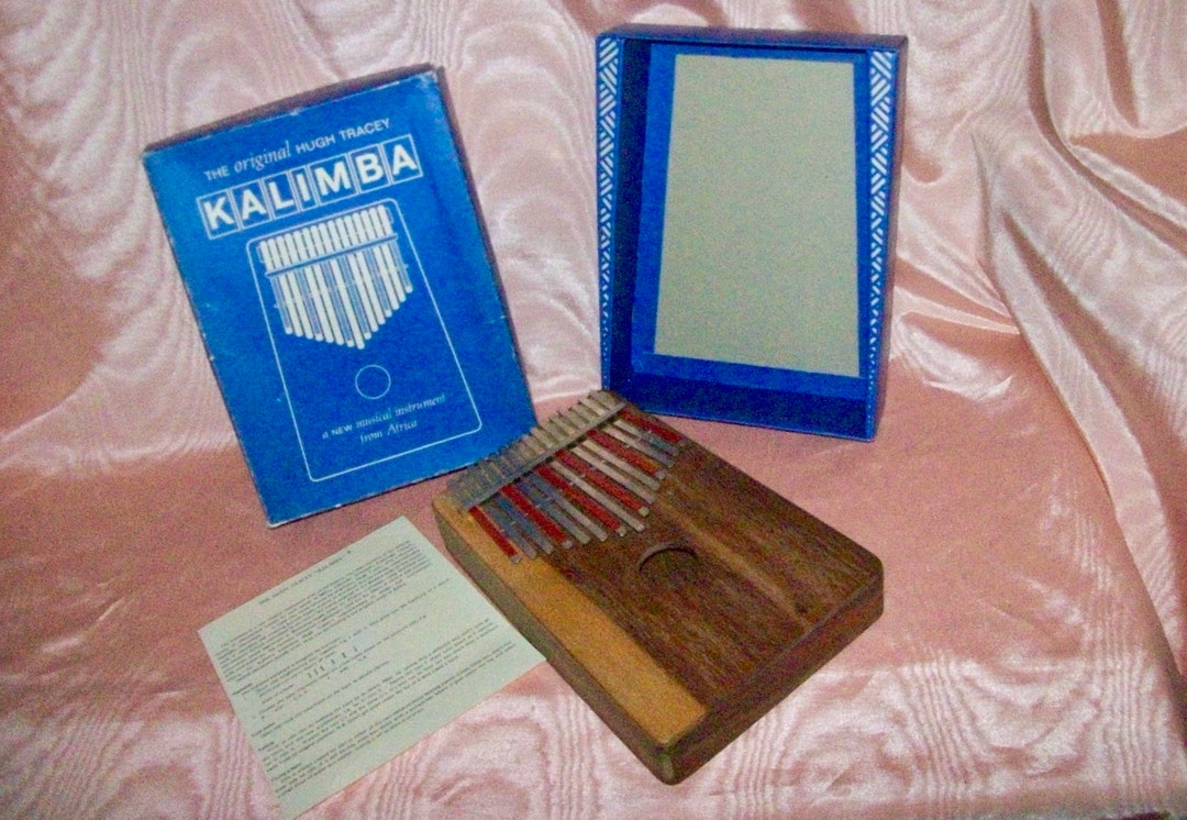 1966 Original Hugh Tracey KALIMBA Alto 15 Note MUSICAL INSTRUMENT From ...