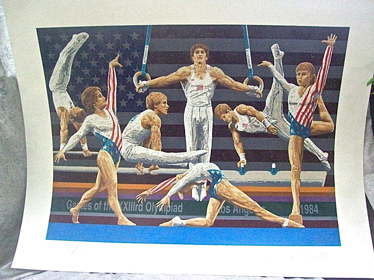 1984 Rick Rush Original Serigraph a Dream of Gold - Etsy UK