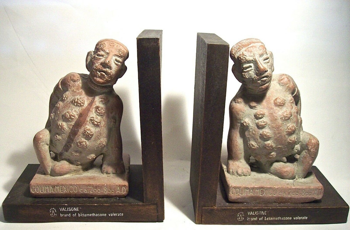 Rare Circa 1970's Pre-columbian Reproduction Bookends | Etsy
