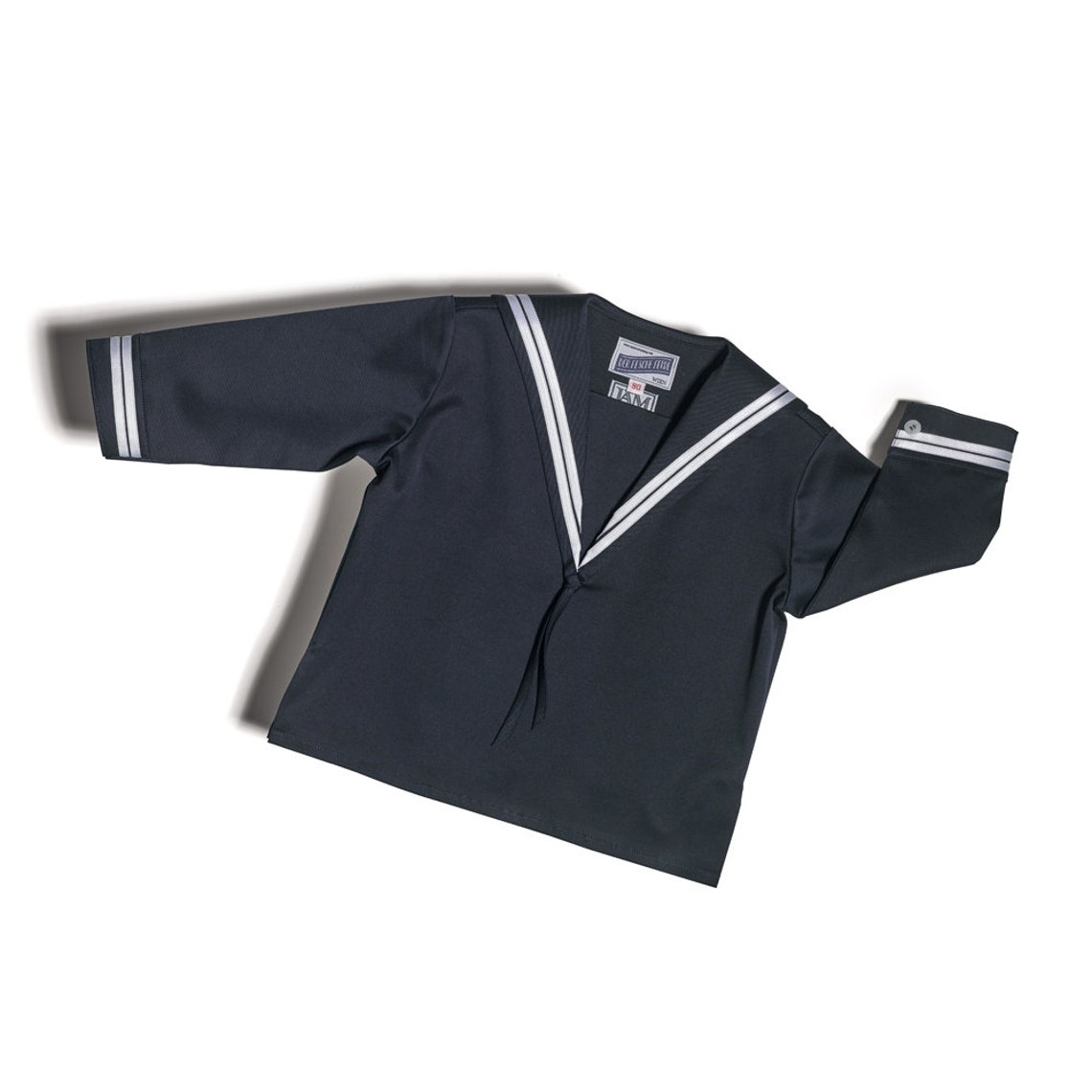 Sailor Shirt in Blue Cotton DER FESCHE FERDL Classic - Costume Marin ...