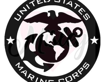 Marine corps svg | Etsy