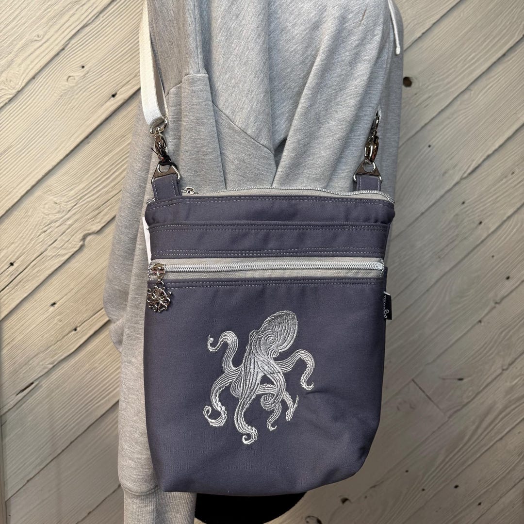 Octopus Crossbody Purse, Women's Crossbody Bag, Hipster Bag, Messenger ...