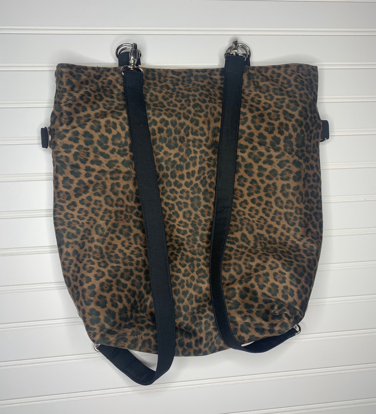 Cheetah Print Convertible Woman's Purse Handmade Bag - Etsy