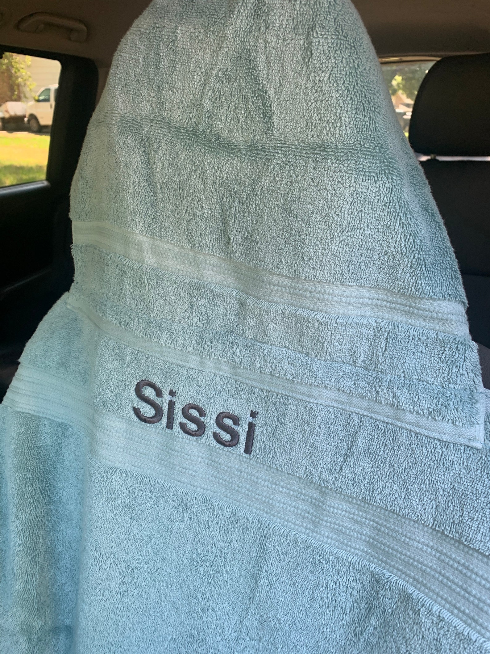 Towel Cover for Car Seat Slip-on Seat Cover Car Seat Cover - Etsy