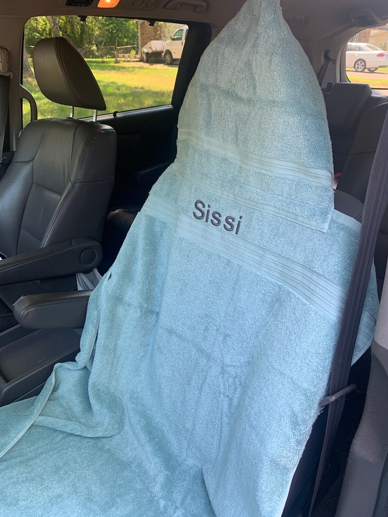 Towel Cover for Car Seat Slip-on Seat Cover Car Seat Cover - Etsy