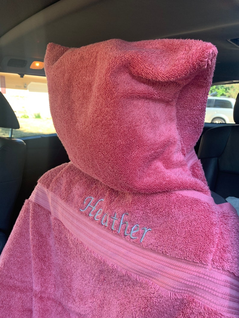 Towel Cover for Car Seat, Slip-on Seat Cover, Car Seat Cover - Etsy