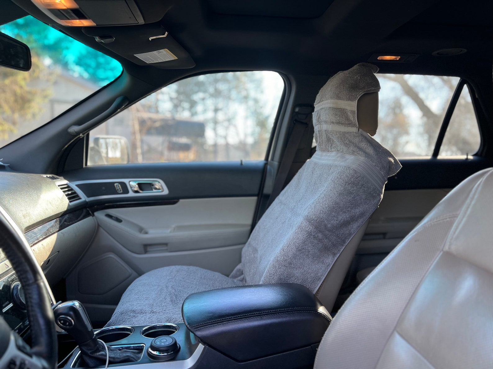 Towel Cover for Car Seat, Slip-on Seat Cover, Car Seat Cover - Etsy