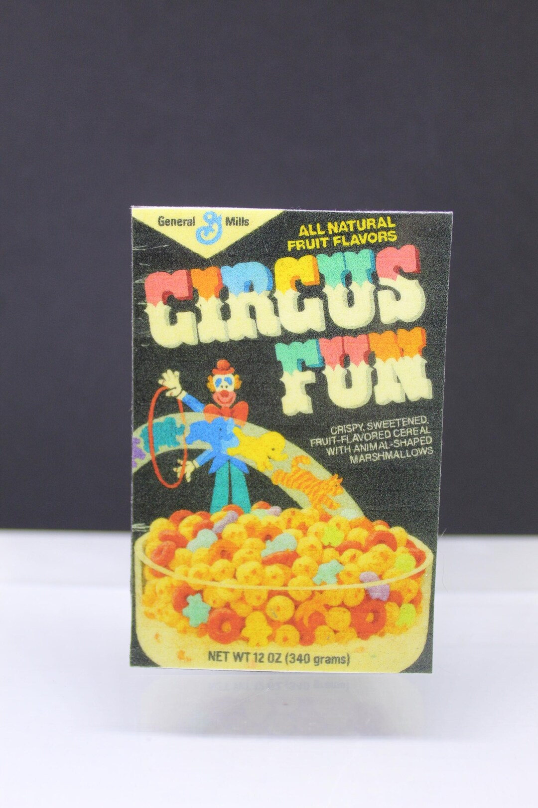 Nostalgic Vintage Circus Fun Cereal Magnet – Hand-drawn Retro Art – 2. ...