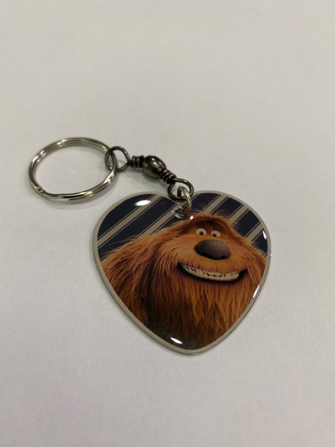 Secret Life of Pets “duke” Dogtag Keychain - Etsy