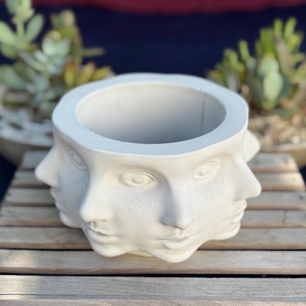 Multi Face Planter - Etsy