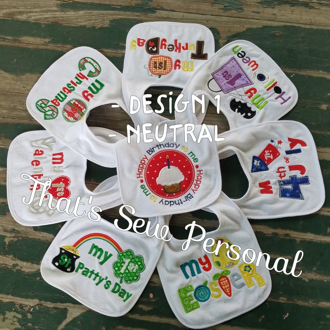 Baby Bib Set Baby's First Bib Set Baby's First | Etsy