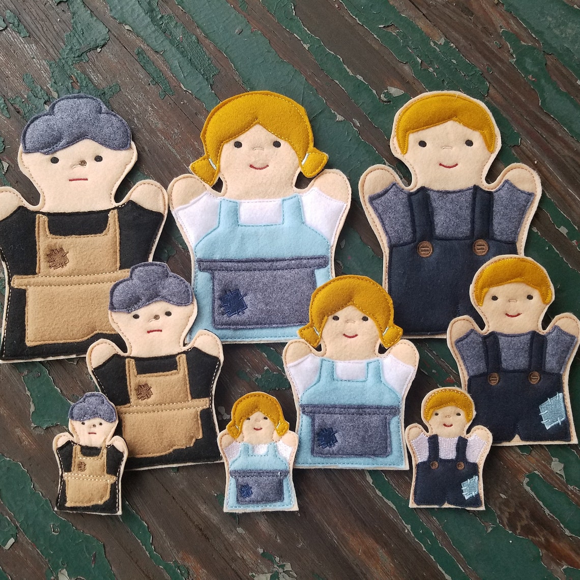 Hansel and Gretel Felt Puppets Storybook Puppets Puppet - Etsy