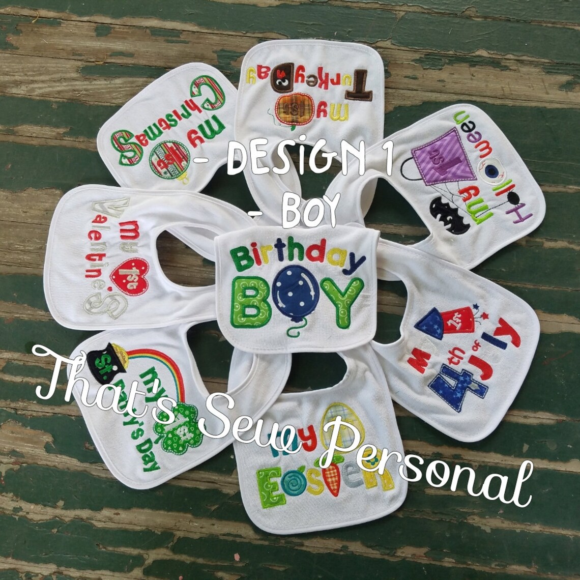 Baby Bib Set Baby's First Bib Set Baby's First | Etsy