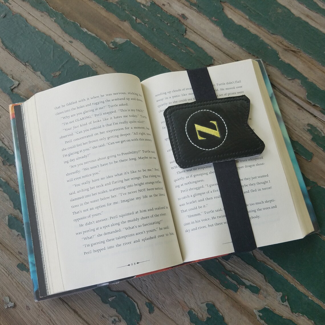 Personalized Bookmark Embroidered Vinyl Bookmark Library - Etsy