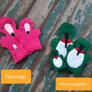 Bird Puppets , Felt Puppets , Bird Puppets Play Set , Adult, Kid, AND ...