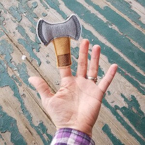 Medieval Sword , Sheild , Axe , Finger Puppet Set , Medieval Weapons ...