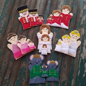 Nutcracker , Felt Puppets , Nutcracker Ballet Play Set , Adult, Kid ...