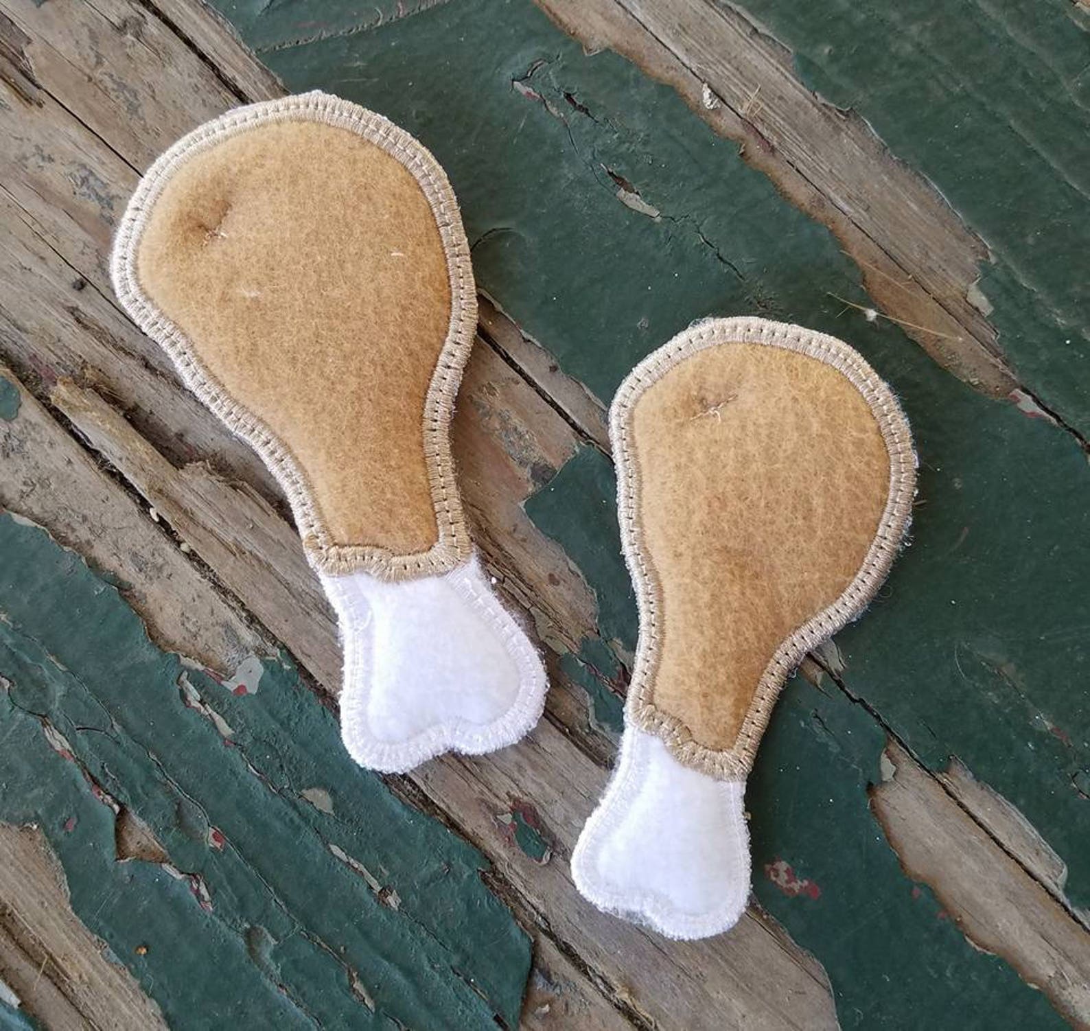 Play Food Felt Food Chicken Dinner Play Set Drumsticks | Etsy