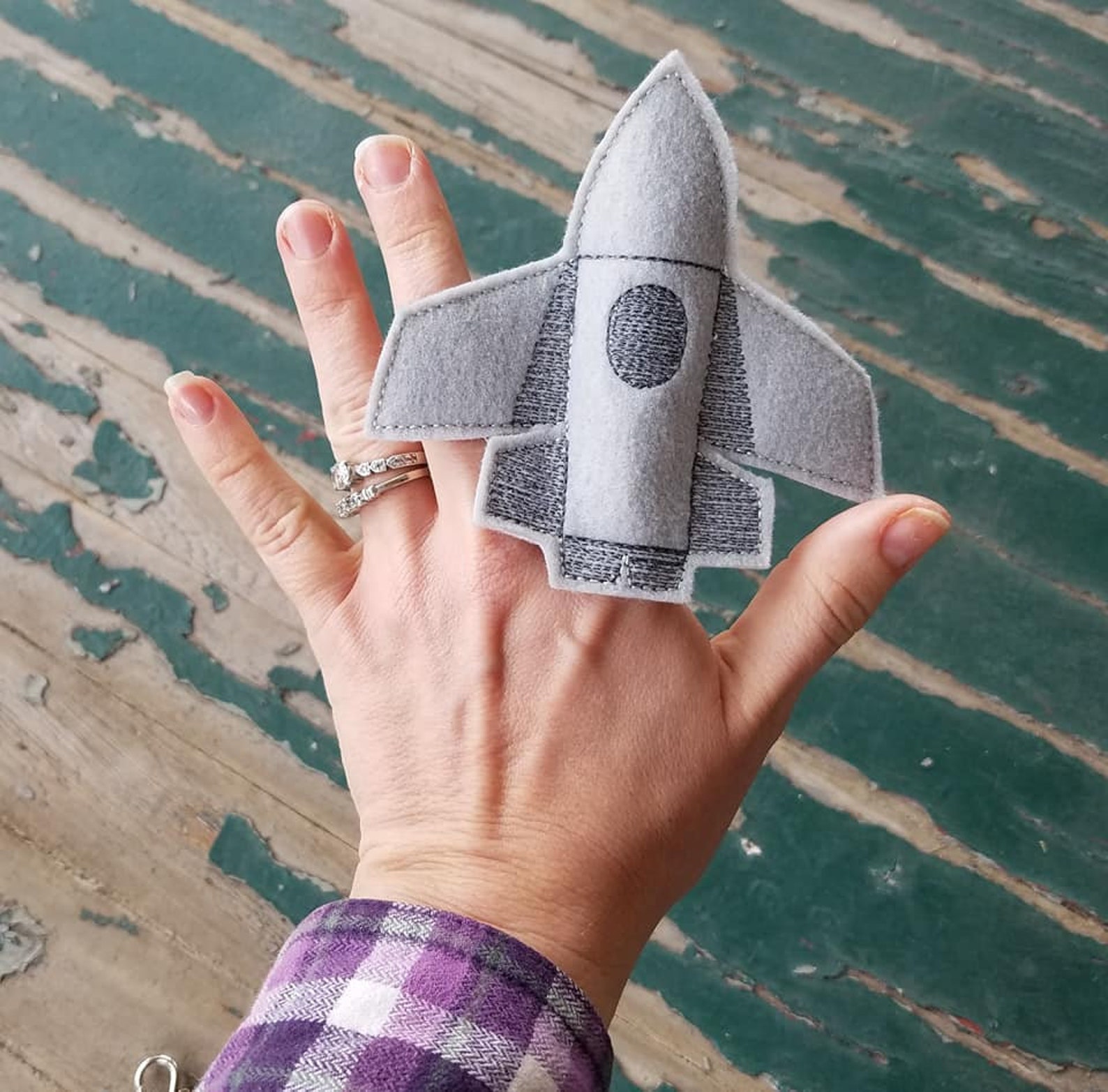 Fighter Jet Finger Puppet Fighter Jet Finger Friend - Etsy