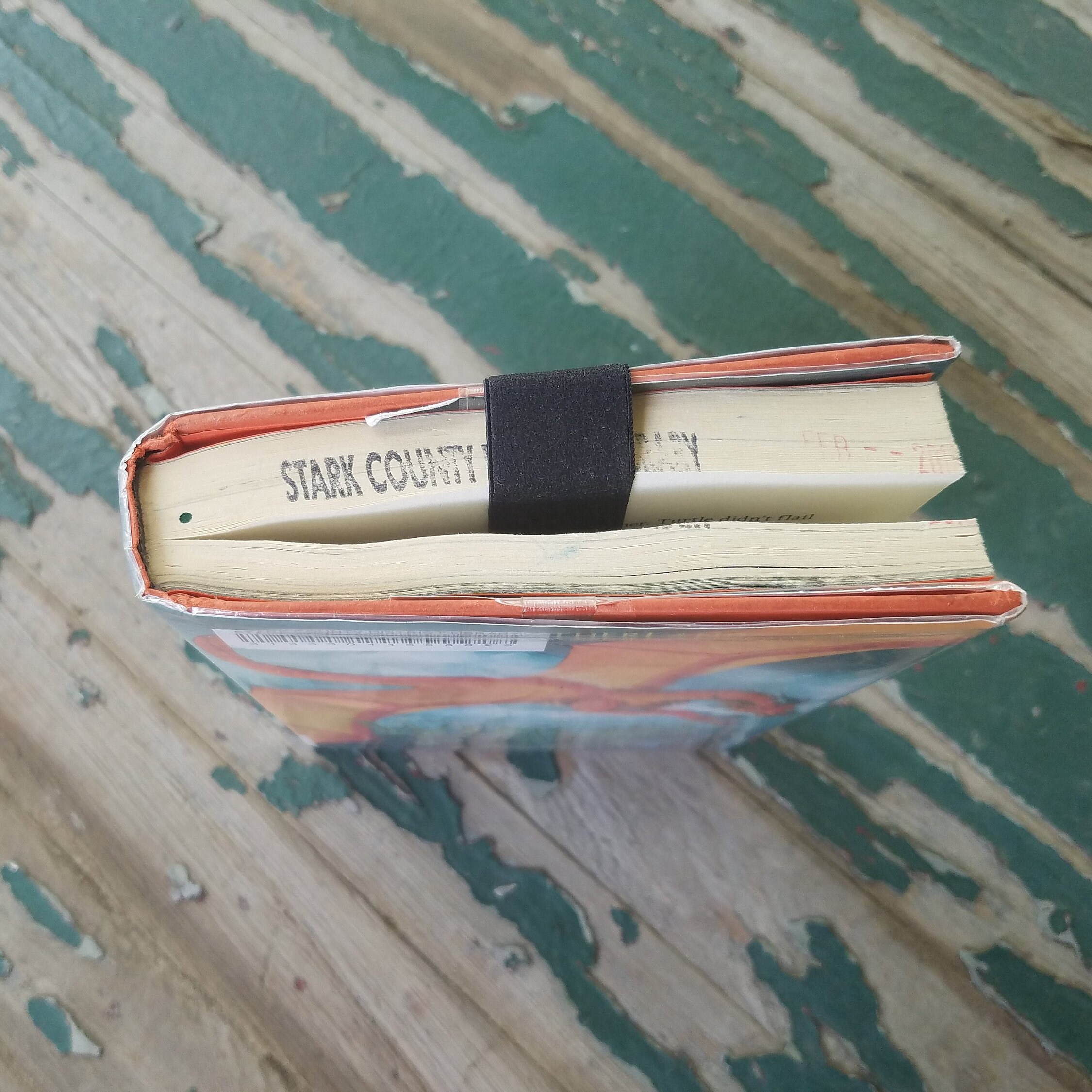 Personalized Bookmark Embroidered Vinyl Bookmark Library | Etsy