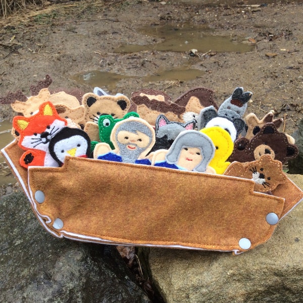 Felt Finger Puppets - Etsy