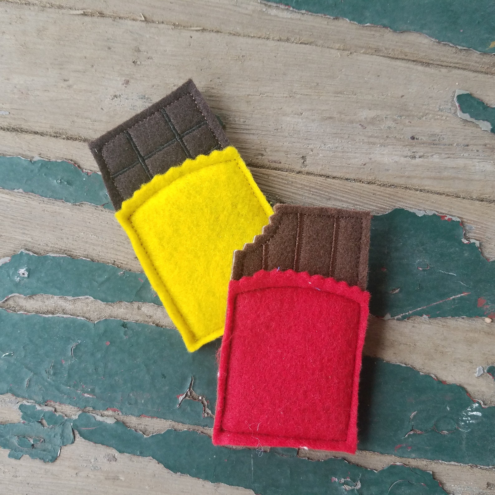 Play Food , Felt Food , Candy Bar Play Set , Candy Bar , Chocolate ...